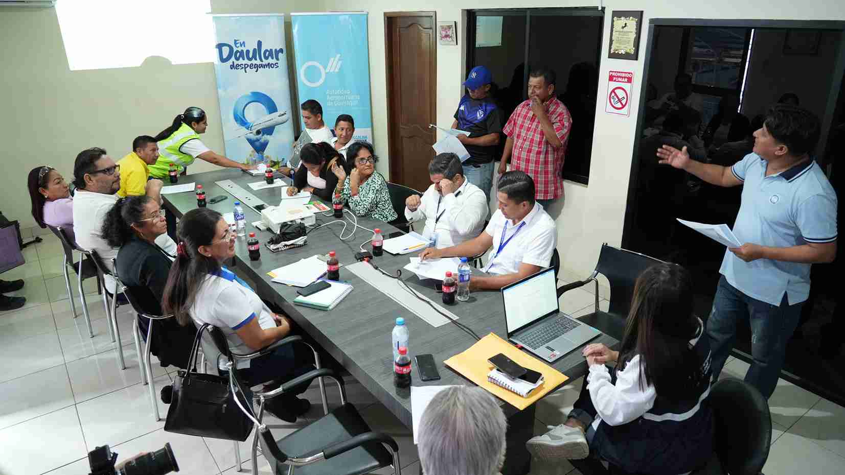 Autoridad Aeroportuaria de Guayaquil lidera mesas de trabajo en Chongón ...